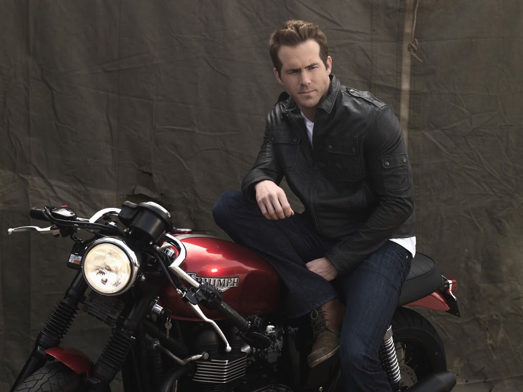 Ryan Reynolds Motorcycle